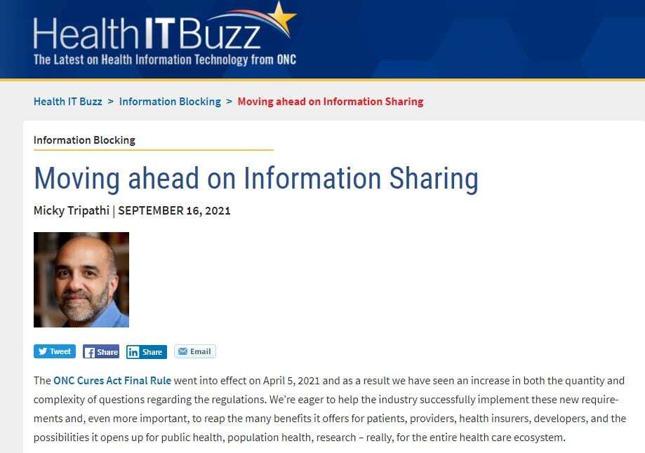 What's missing from ONC guidance on the 21st Century Cures Act Final Rule?